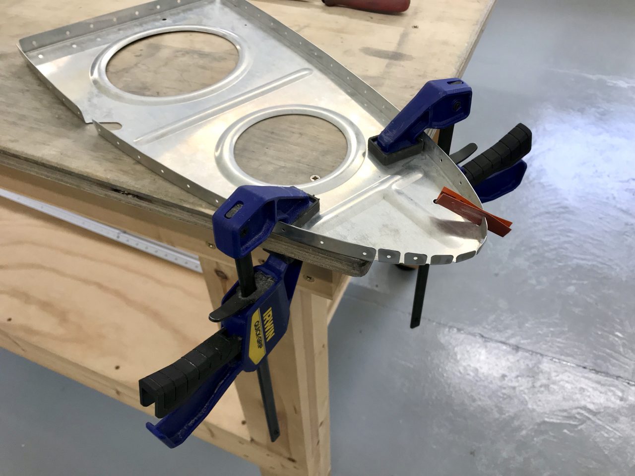 17-02/03 Leading Edge Rib Preparation – Steve’s Vans RV14 Project
