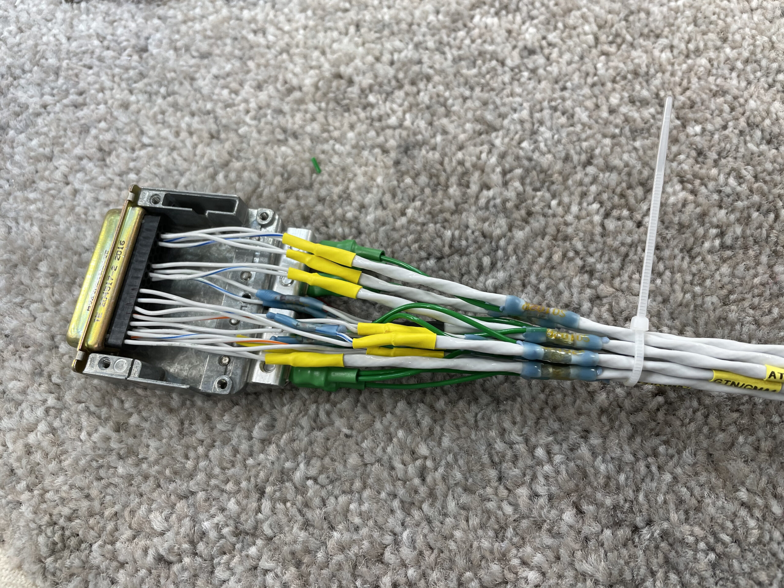 Avionics Wiring Continues – Steve’s Vans RV14 Project